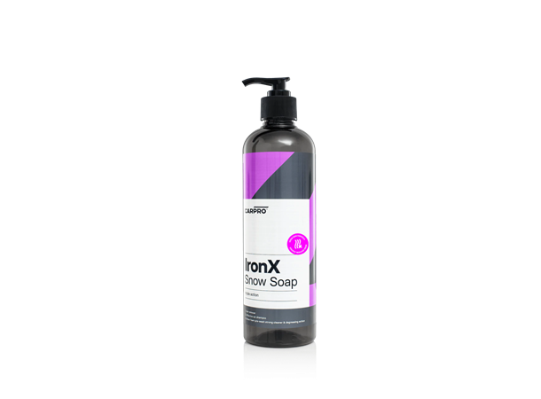 Carpro Iron.X Snow Soap 0,5 Liter Skumsåpe m/flyverustfjerner M/ Sort ...